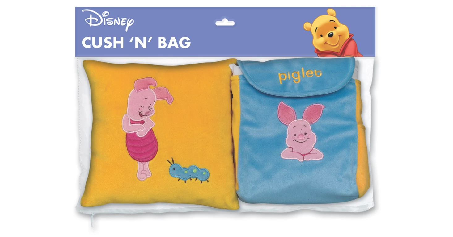 Disney díszpárna és hátizsák szett 25x25 cm Malacka - Peter’s Textil ...